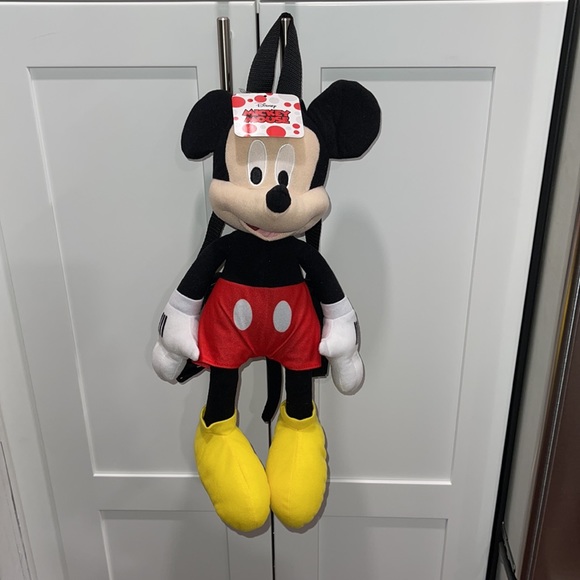Disney | Toys | Nwt Mickey Mouse Plush Backpack | Poshmark